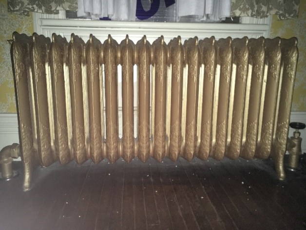 Rococo Cast Iron Hot Water Radiators inside the Deyo House | The ...
